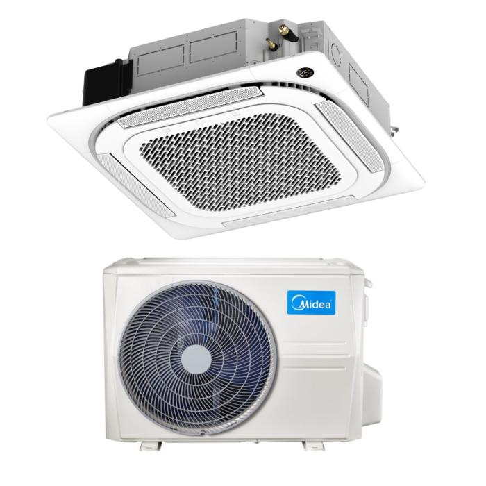 MIDEA R32 INVERTER CEILING CASSETTE (18,000 BTU/HR) - SUPPLY ONLY ...